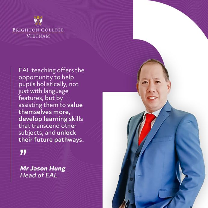 “EAL teaching offers the opportunity to help pupils holistically, not ...